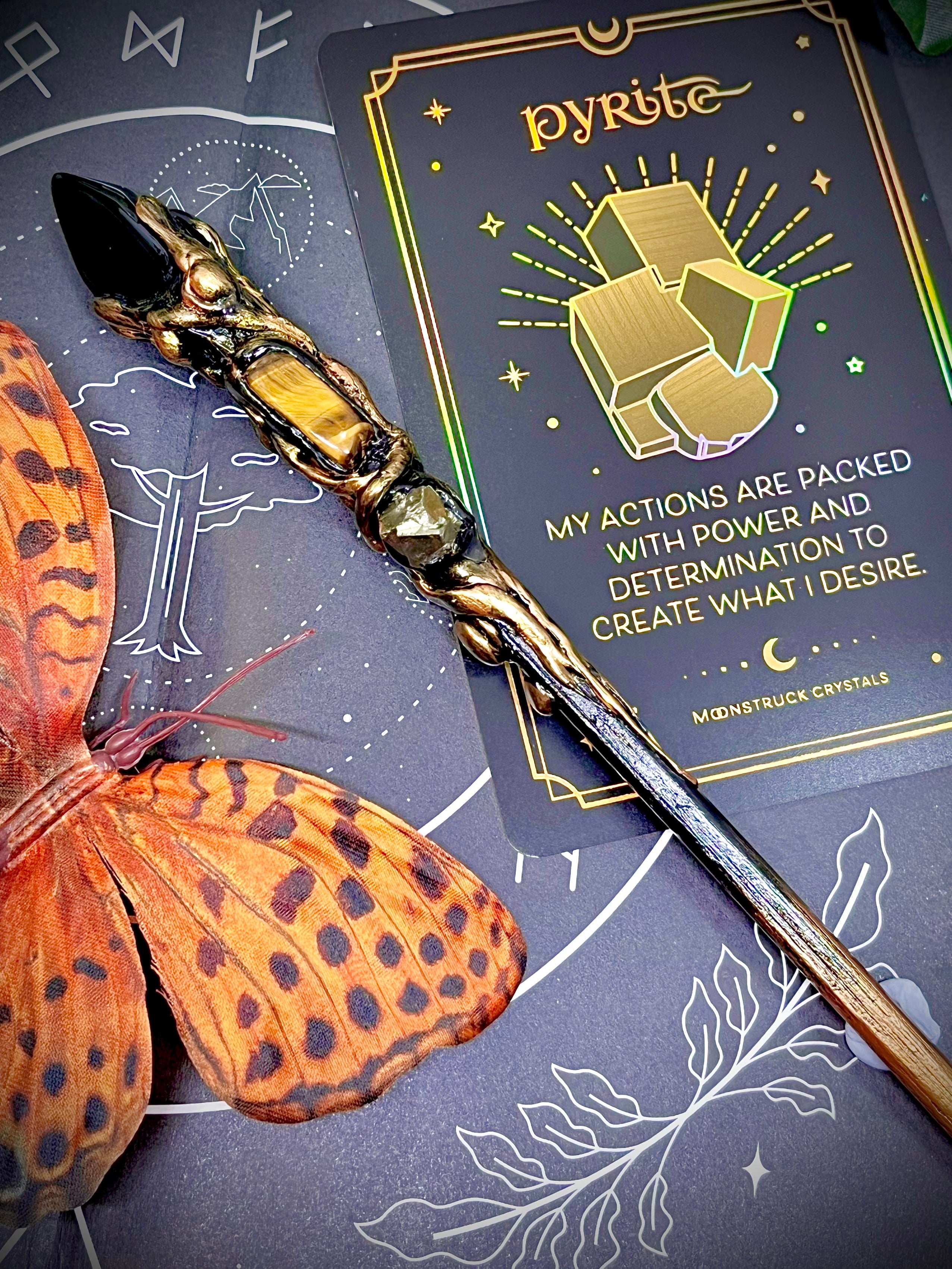 The Power Bringer Crystal Wand – Ink Moon