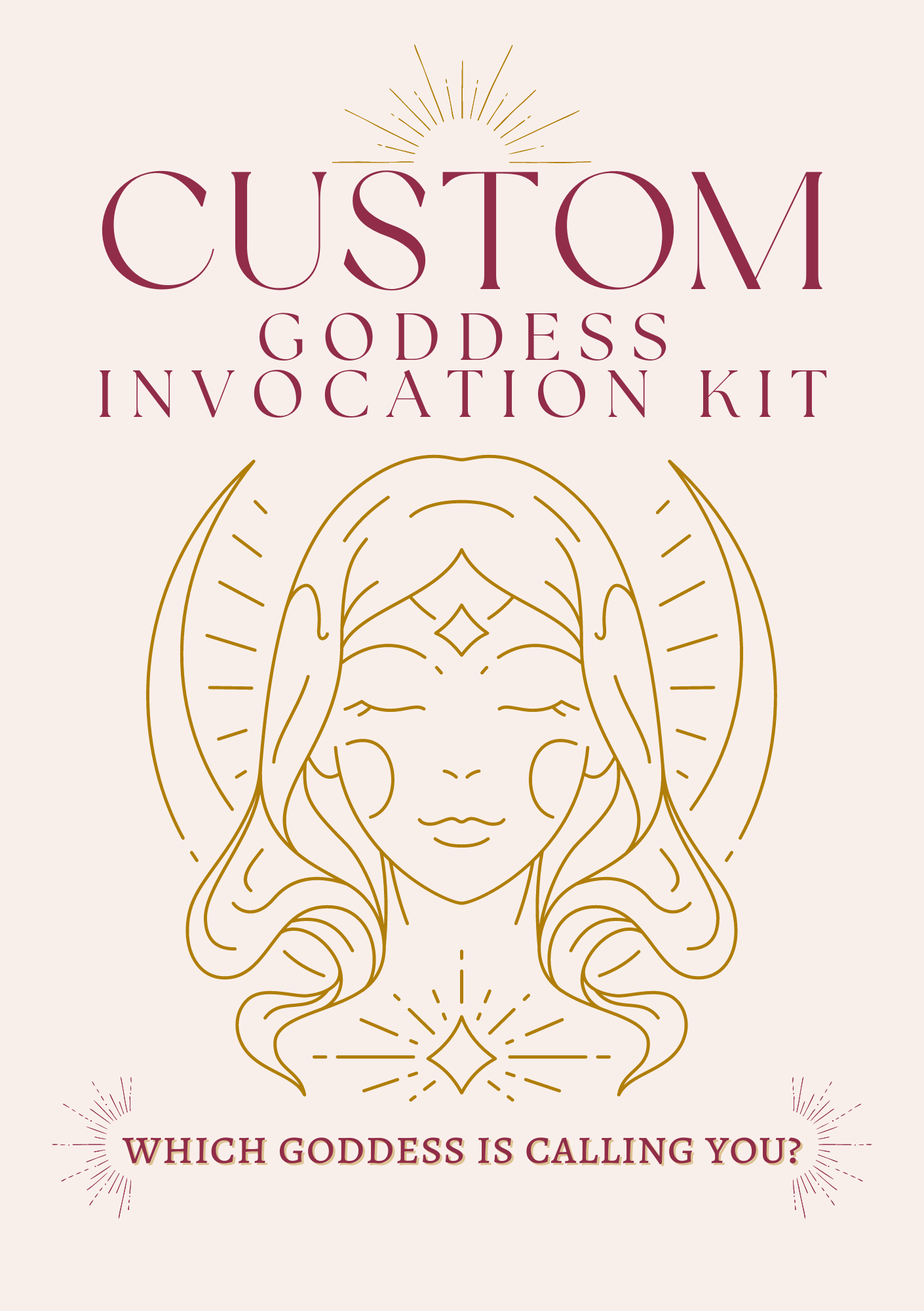 Custom Goddess Invocation Kit – Ink Moon
